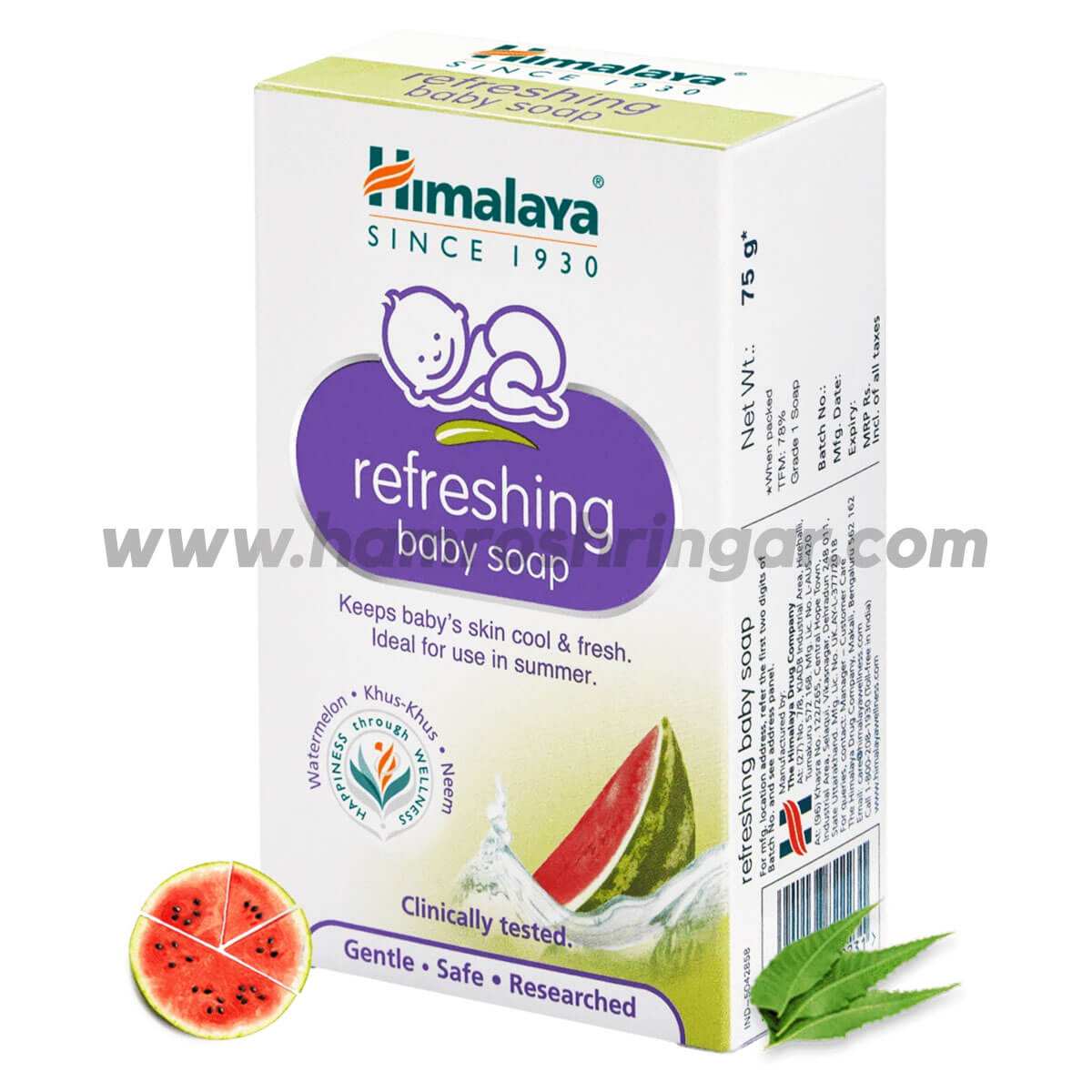 Refreshing Baby Soap - 75 gm - Online Shopping in Nepal | Shringar ...