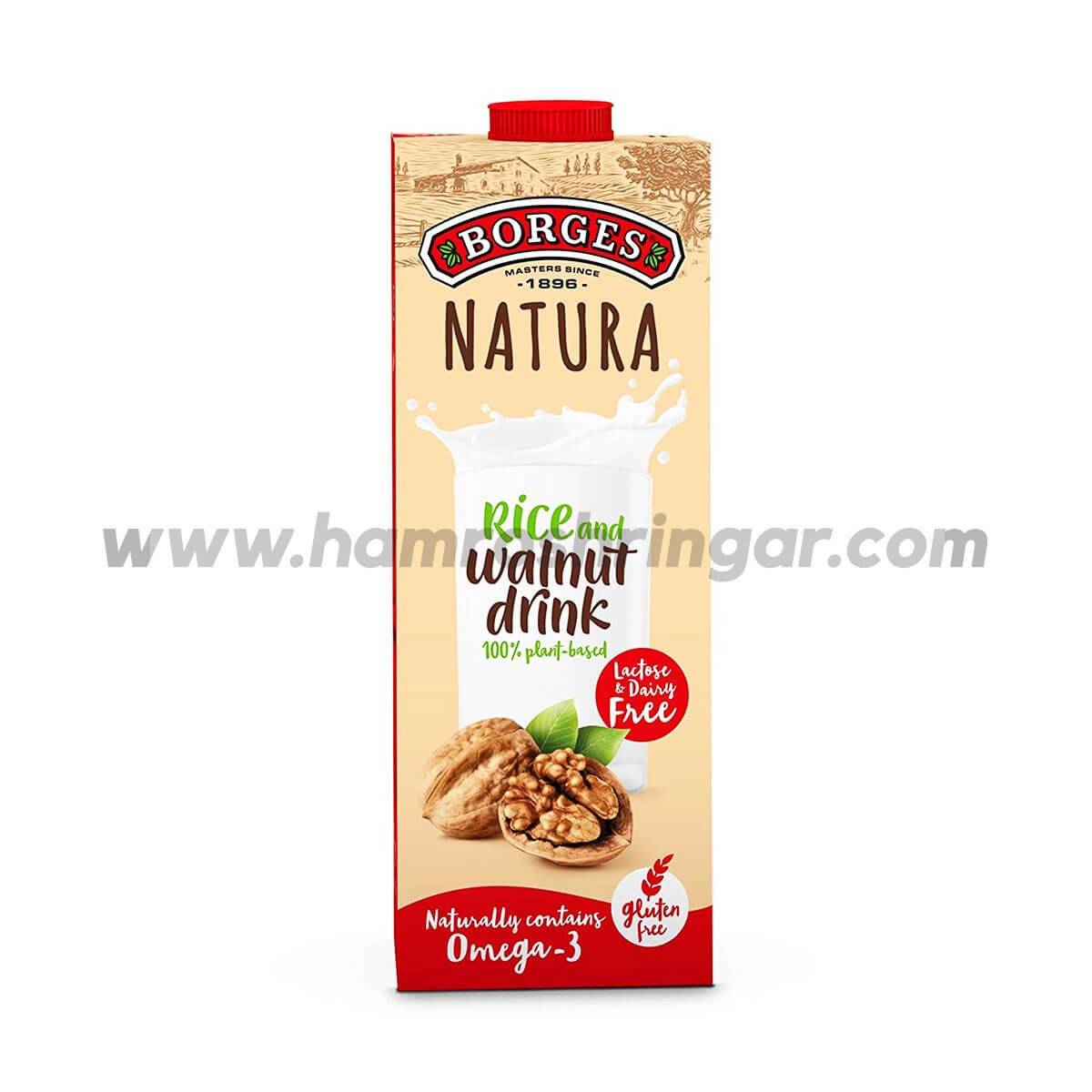 Borges Natura Rice and Walnut Drink - 1 ltr - Online Shopping in Nepal ...