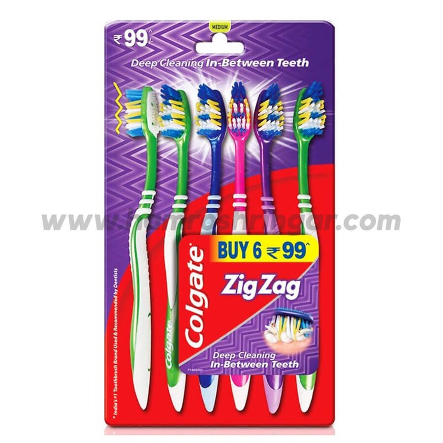 Colgate Zig Zag Tooth Brush - Online Shopping in Nepal | Shringar Store ...