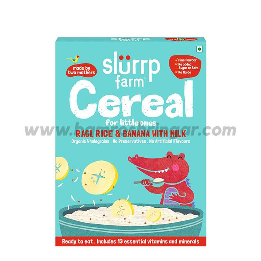 Organic Ragi & Rice Cereal Banana (No Sugar) - 200 g - Online Shopping ...