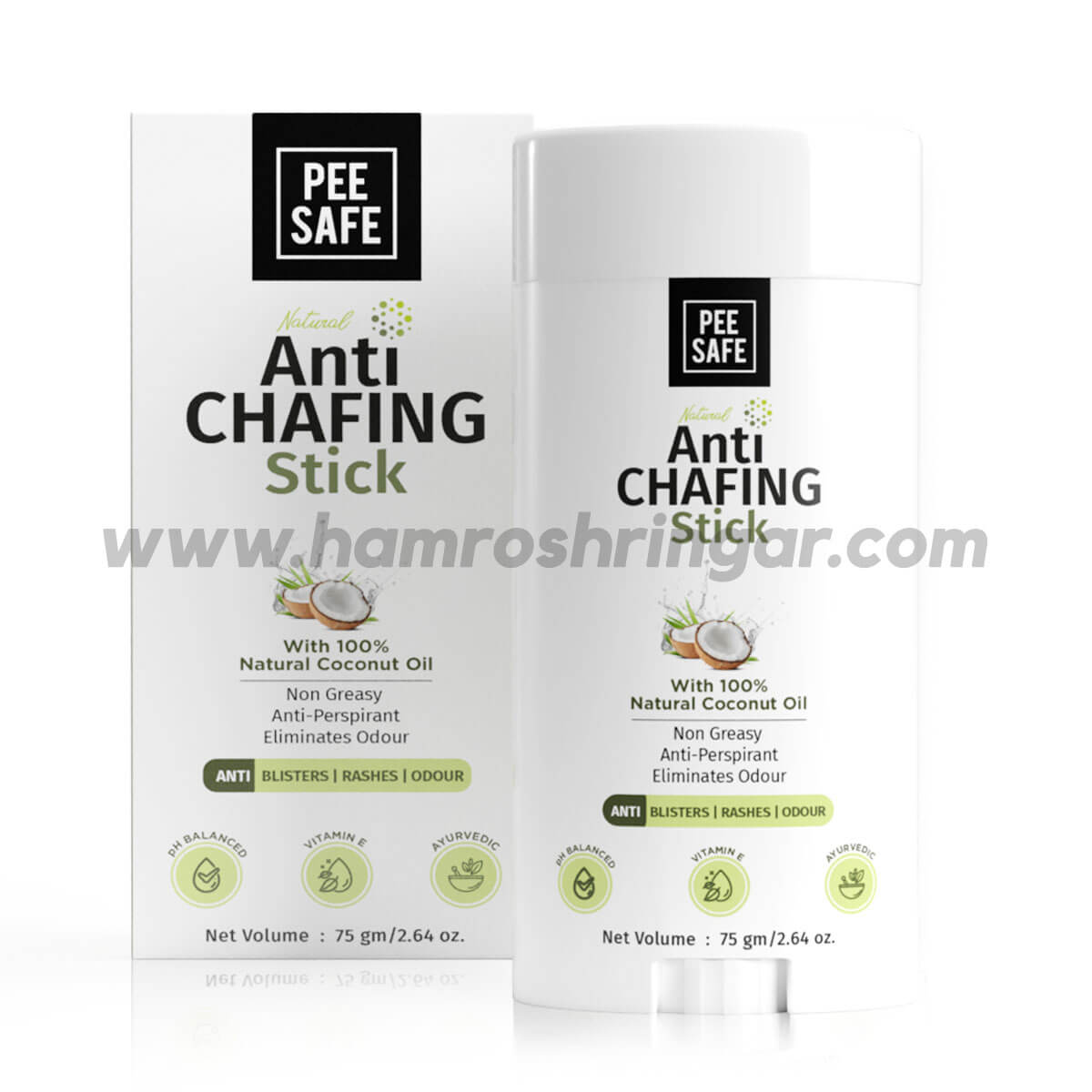 Pee Safe Anti Chafing Cream | For Blisters, Rashes & Odors - Online ...