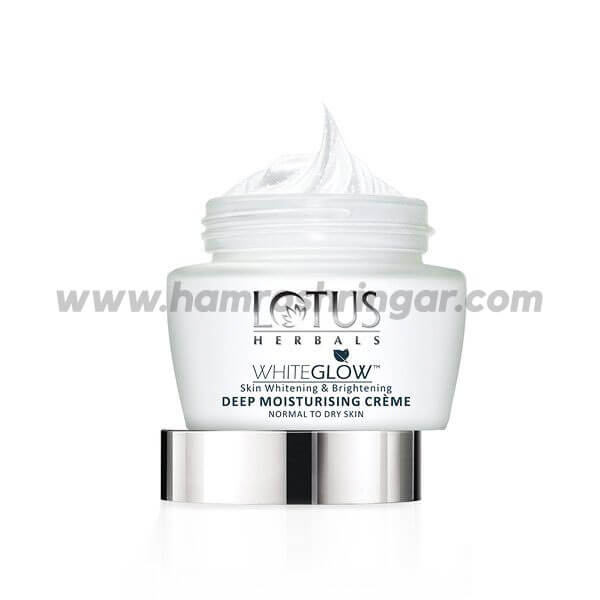 Lotus Herbals Whiteglow Deep Moisturising Crème SPF-20 PA++ (60 gm ...