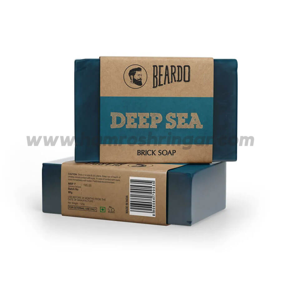 Beardo Deep Sea Soap - 125 g - Online Shopping in Nepal | Shringar ...