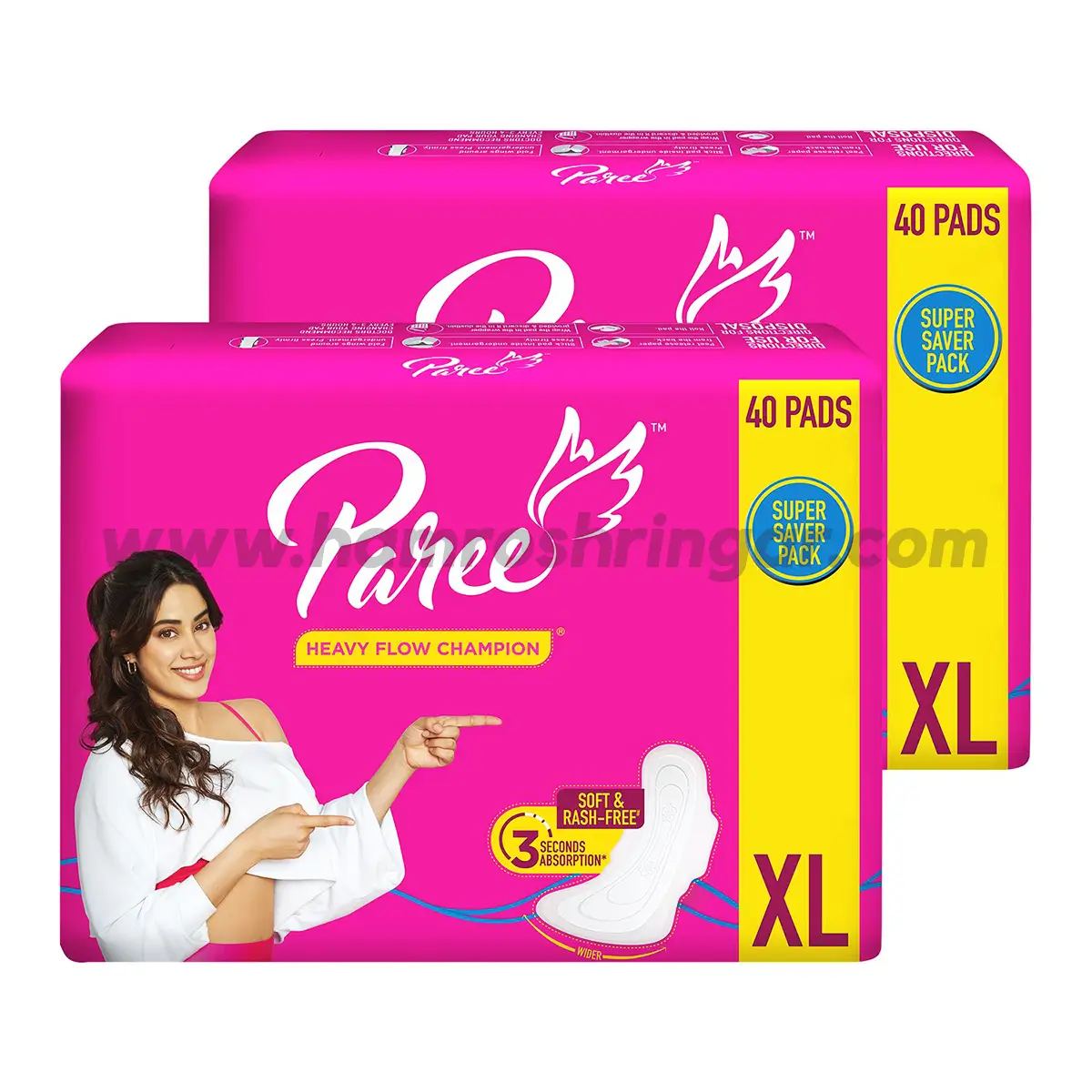 Paree Super soft & Dry XL-40 Pads - (Combo of 2) - Online Shopping in ...