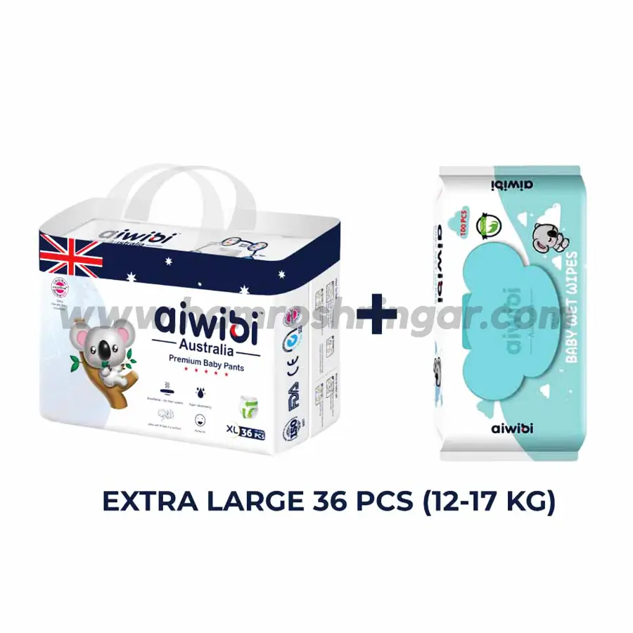 Aiwibi Australian Premium Baby Pants with Wipes - XL 36 - Online ...