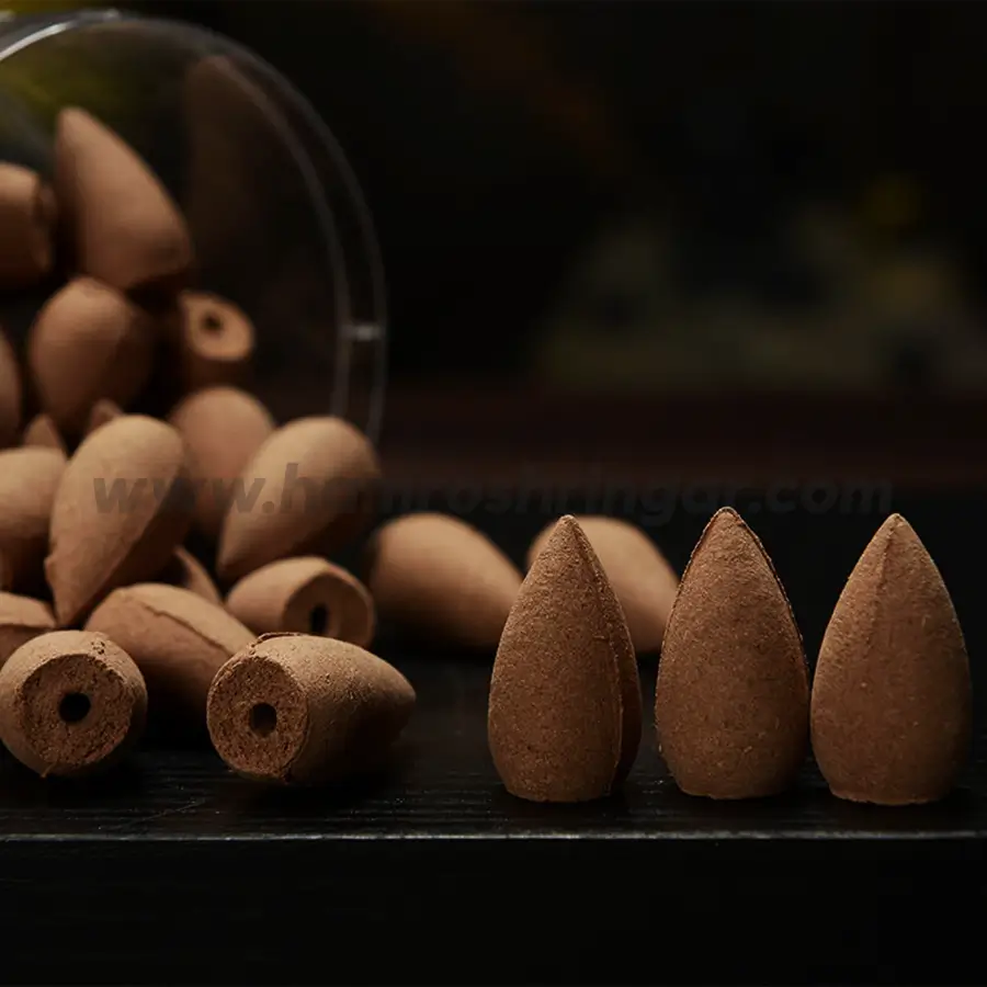 Backflow Smoke Fountain Coloured Incense Cone Dhoop - Pack of 40 ...