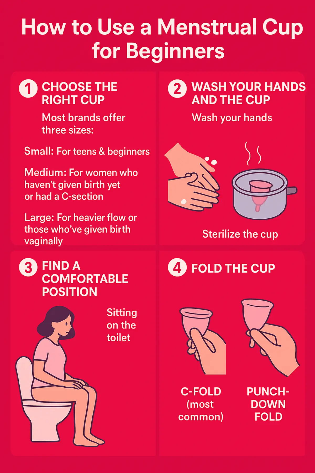 How to use a Menstrual Cup for Beginners? - Online Shopping in Nepal ...