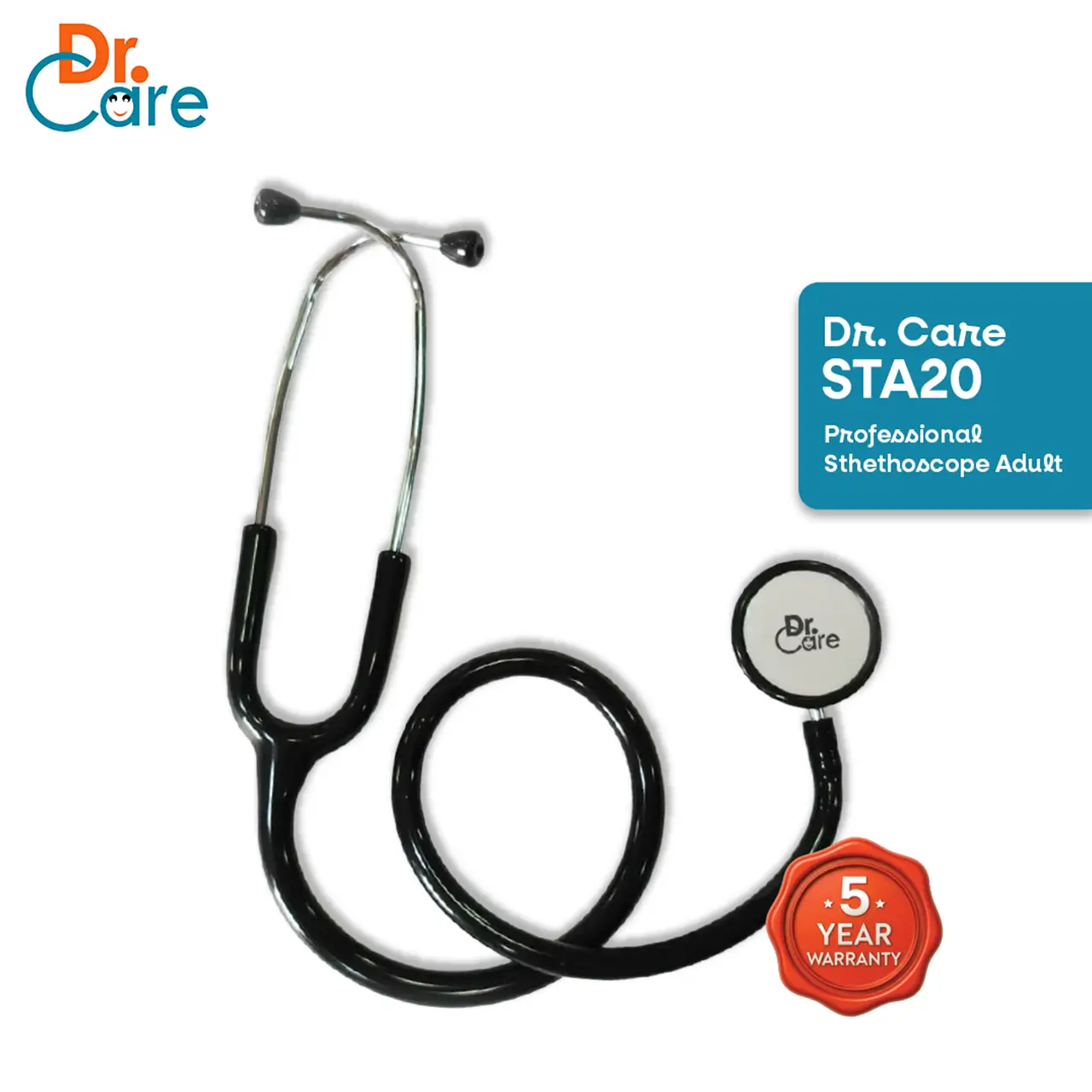 Dr. Care Professional Stethoscope – Adult (STA20) | Stainless Steel ...